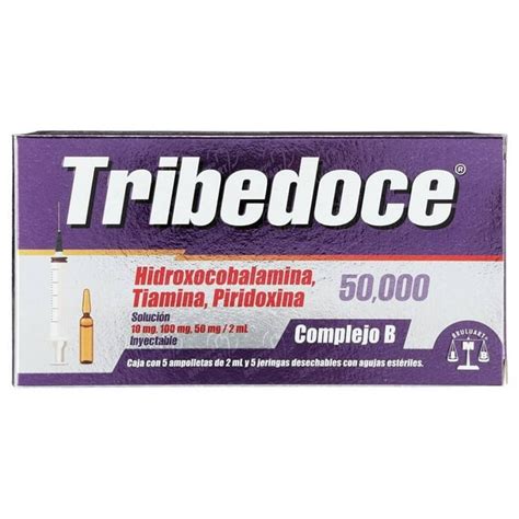 Tribedoce 50000 Solución Inyectable 5 Ampolletas Bodega Aurrera