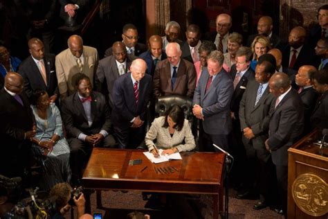 South Carolina Governor Signs Bill To Remove Confederate Flag