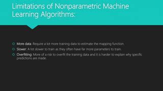 Parametric And Nonparametric Ppt