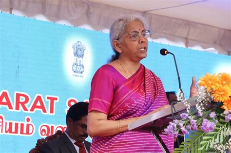 Centre Not Hostile To Tamil Nadu On Funds Flow Says Nirmala Sitharaman
