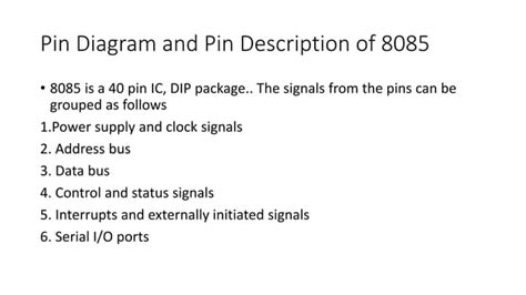 Pin Configuration Pptx