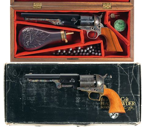 Two Colt Black Powder Series Percussion Revolvers Rock Island Auction