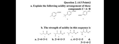 Solved Question 2 45 Points A Explain The Following