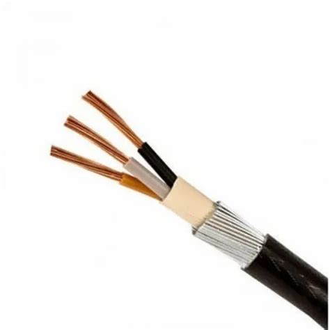 3 Core Copper Armoured Cable At ₹ 40meter 3 Core Aluminium Armoured