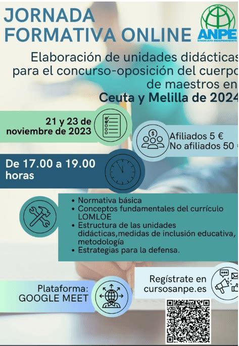 ANPE organiza una jornada formativa para la elaboración de unidades