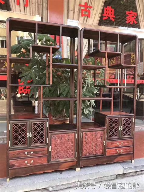 精品交趾黃檀博古架，小微補（白茬）尺寸17636188 每日頭條