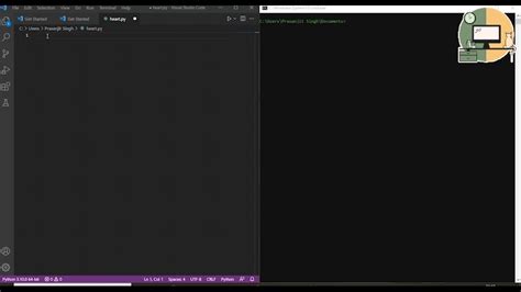 Prasanjit Singh On Linkedin Coding Love Programming Python Vscode Cmd Windows