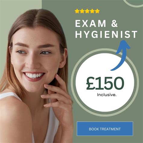 Dental Exam Check Up And Hygiene Treatment Combined From £150
