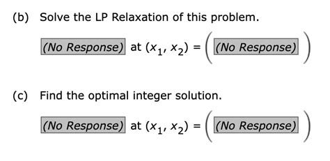 solved consider the following all integer linear program