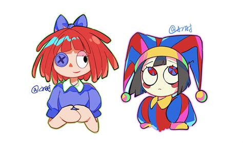 Pomni And Ragatha The Amazing Digital Circus Drawn By Xiaoshihour