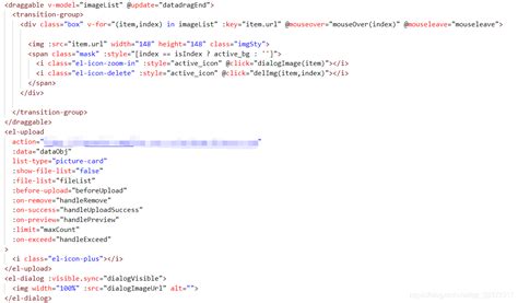 Vue 项目 Upload上传图片 并实现拖拽排序a Upload Draggable Csdn博客