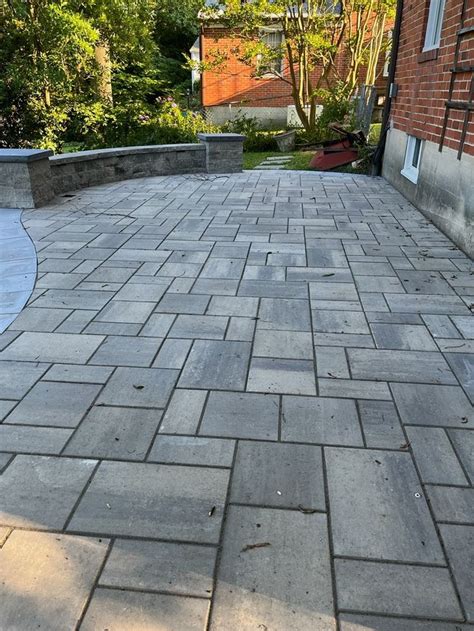Modular Hardscape Pattern Beach House Landscaping Landscape Design
