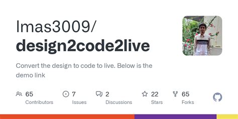 GitHub Lmas3009 Design2code2live Convert The Design To Code To Live