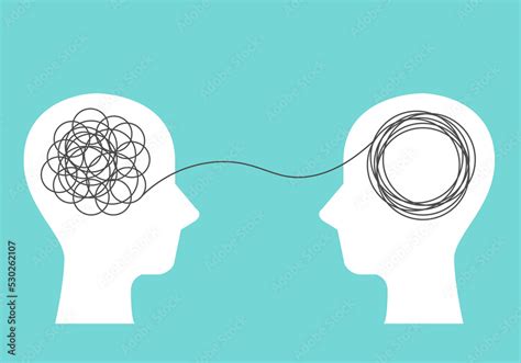 Head Sign With Doodle Line Problem Resolve Control Understand