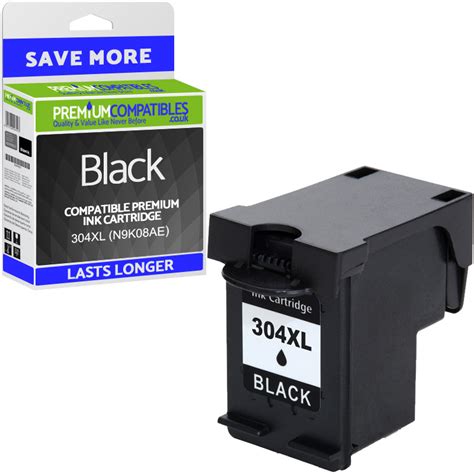 Premium Remanufactured HP 304XL Black Twin Pack High Capacity Ink