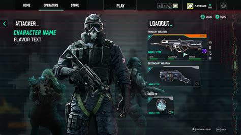 UI FPS GAME Exercise On Behance