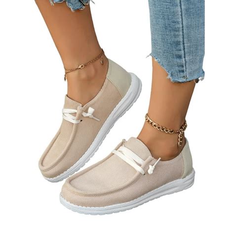 Simanlan Winter Shoes For Women Ladies Warm Slip On Ankle Booties Plush