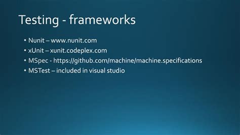 Testing Test Driven Development Ppt Download