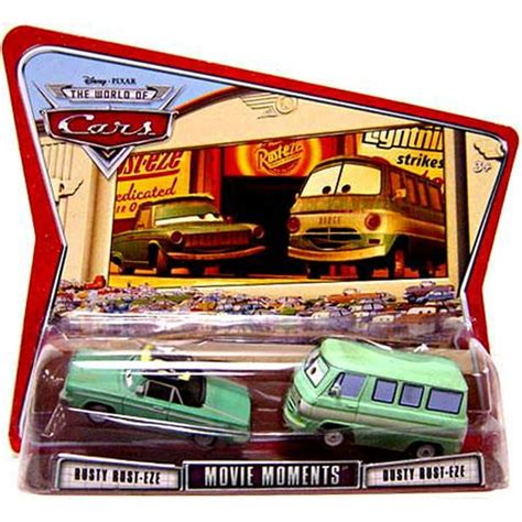 Disney Pixar Cars Movie Moments Rusty And Dusty Rust Eze Toy Car Set