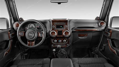 Jeep Wrangler With Manual Transmission Full Interior Kit Pcs