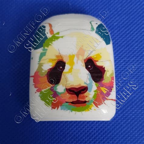 Colorful Panda Pop Art Premium Custom Omnipod Snaps® Cover Omnipod