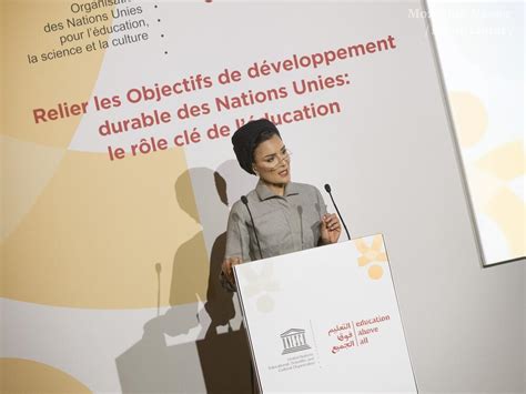 Her Highness Sheikha Moza Bint Nasser Hh Sheikha Moza Urges Renewed