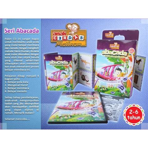 Jual Ready Cd Pendidikan Belajar Membaca Abacada Akal Interaktif Shopee Indonesia
