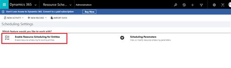 Configure Schedule Board To Include Multiple Entities Booking Requirements Using Universal