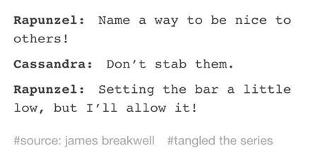 Cassandra Rapunzel Incorrect Quote