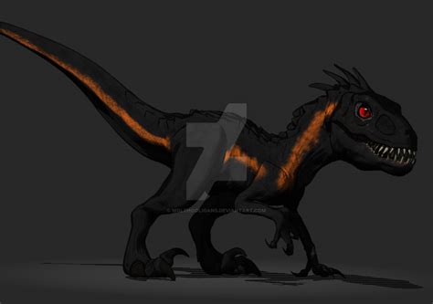 Indoraptor Minisaurs Jurassic World By Wolfhooligans On Deviantart