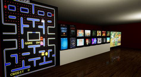 Arcade Game Running Inside Ue4wip By Sfxlab On Deviantart