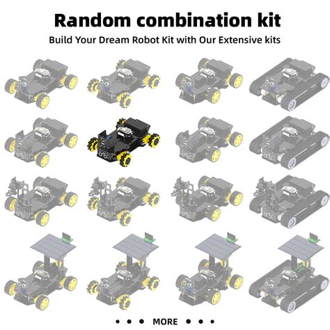 Esp32 Camera Mecanum Wheels Robot Kits For Arduino Tscinbuny