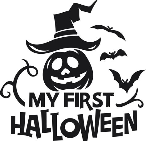 My First Halloween Png Halloween Png Halloween Silhouettes Inspire