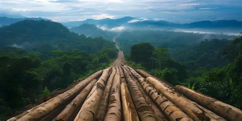 La Tala Ilegal Contribuye A La Deforestación Destruyendo Bosques Y