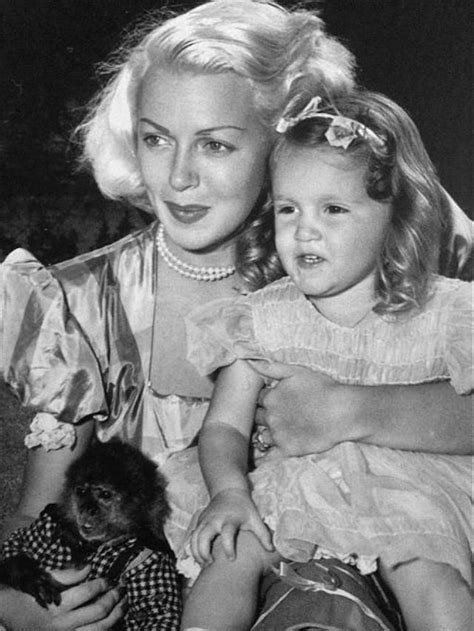 Vintage Photos Of Lana Turner With Her Daughter Cheryl Crane In The