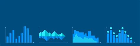 Business Charts And Graphs Infographic Elements Vector Image