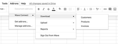 How To Import And Export Data With Wave S Google Sheets Add On