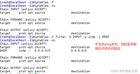 Linux系统安全之iptables防火墙linux防火墙配置 Csdn博客