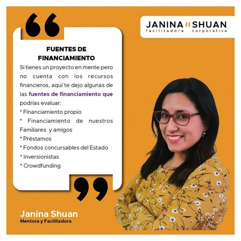 Financiamiento Nuevoscomienzos Proyectos Emprendimiento Janina Shuan Facilitadora