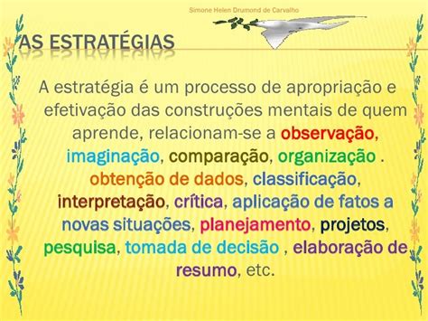 Estratégia De Ensino E Aprendizagem Por Simone Helen Drumond