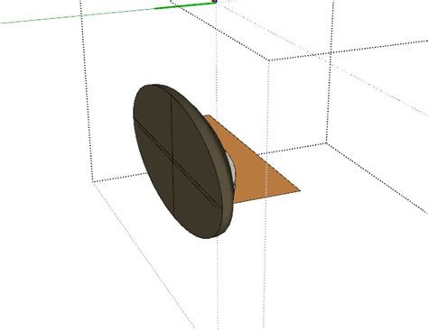 artificial light source illuminating through solid opaque objects