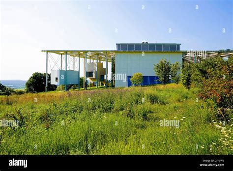 View Of The Jan Michalski Foundation Complex In Magnificent Jura Landscape The Jan Michalski