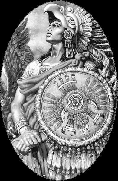 CuauhtÉmoc N° 498 Aztec Art Mayan Art Aztec Drawing
