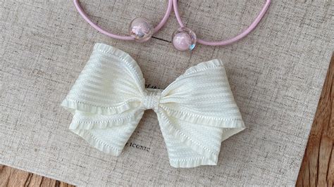 에일린리본클래스 머리핀 만들기 리본공예 Ribbon Bow Hair Accessories Diy 핸드메이드 Youtube