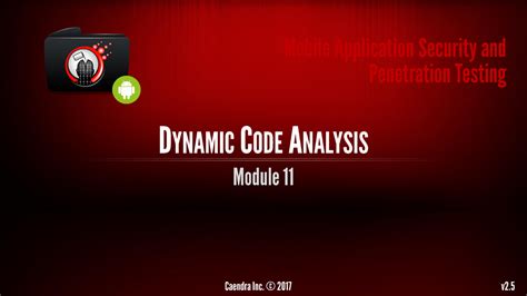 22904 11a Dynamic Code Analysis 11 Debugging 11 Android Debug Bridge
