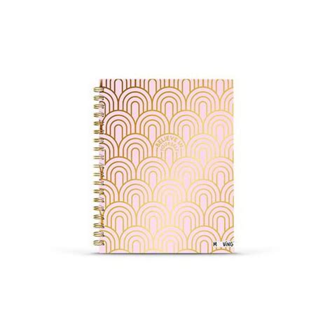 Cuaderno Chico Espiralado Mooving Chic 16x21cm T D 80H Ry Believe