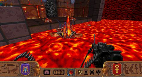 BUG Powerslave Exhumed Issues With Lava Dude Projectiles Stuck Animating After Hitting Lava