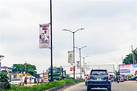 Lamp Poles Along Challenge Ring Road Ibadan Ibadan Oyo