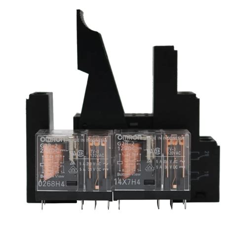 5pcs G2r 2 Relay G2r 2 12v G2r 2 24v Dpdt Nc Omron 8 Pins With Rail