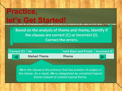 Theme And Rheme 1 Pptx